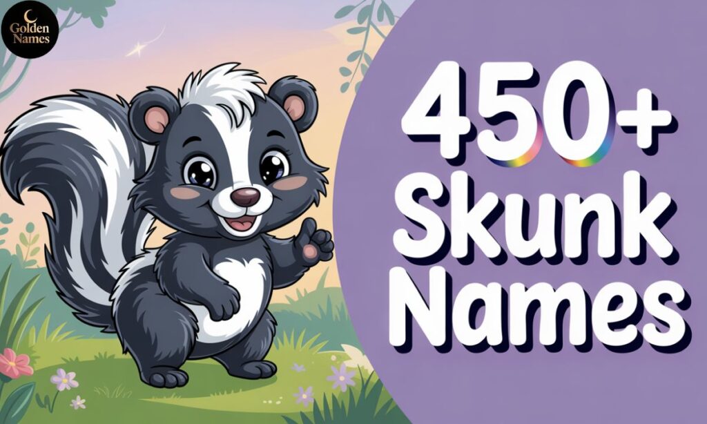 450+ Skunk Names That Are Cute, Funny, and Unforgettable