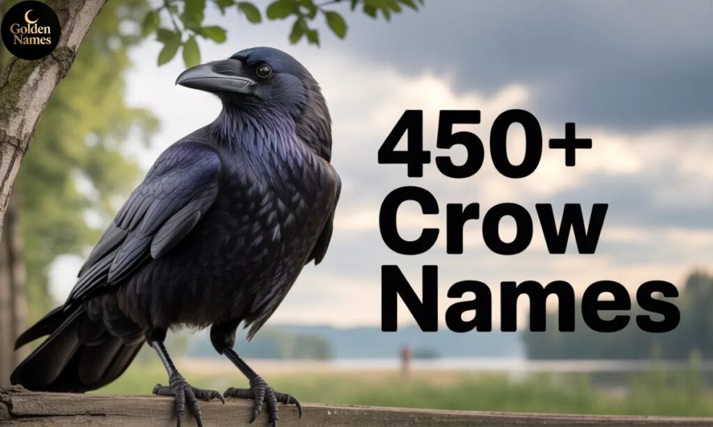 450+ Unique Crow Names You Will Fall in Love With