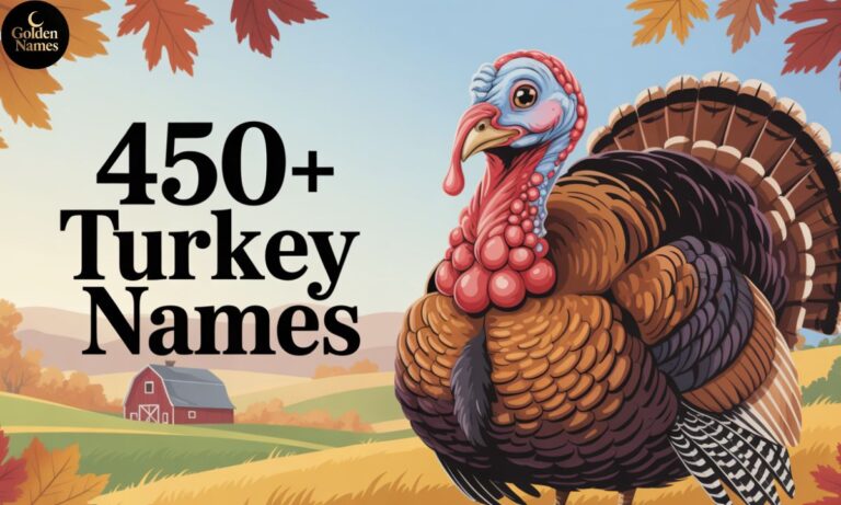 450+ Turkey Names That Add Personality and Charm